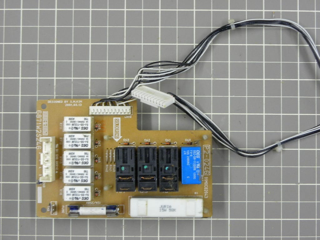 GE Microwave Relay PCB WB27X10470 – Appliance Depot