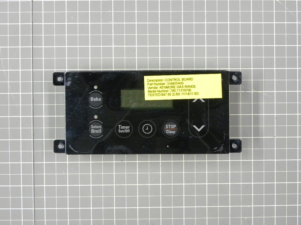 Kenmore Range Control Board 316455430 – Appliance Depot