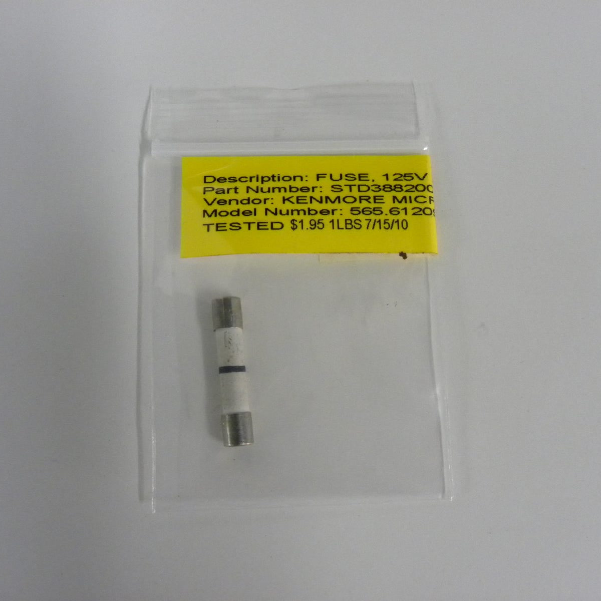 125V 20A Fuse STD388200 – Appliance Depot