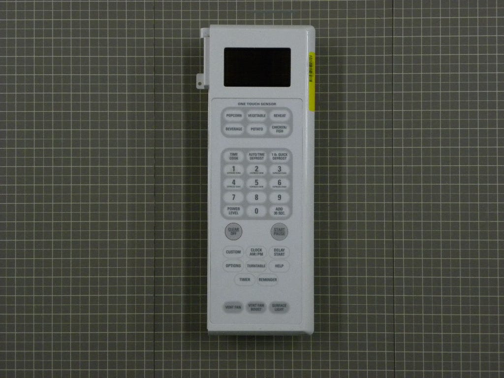 GE Microwave Control Panel (White) WB07X10630 – Appliance Depot