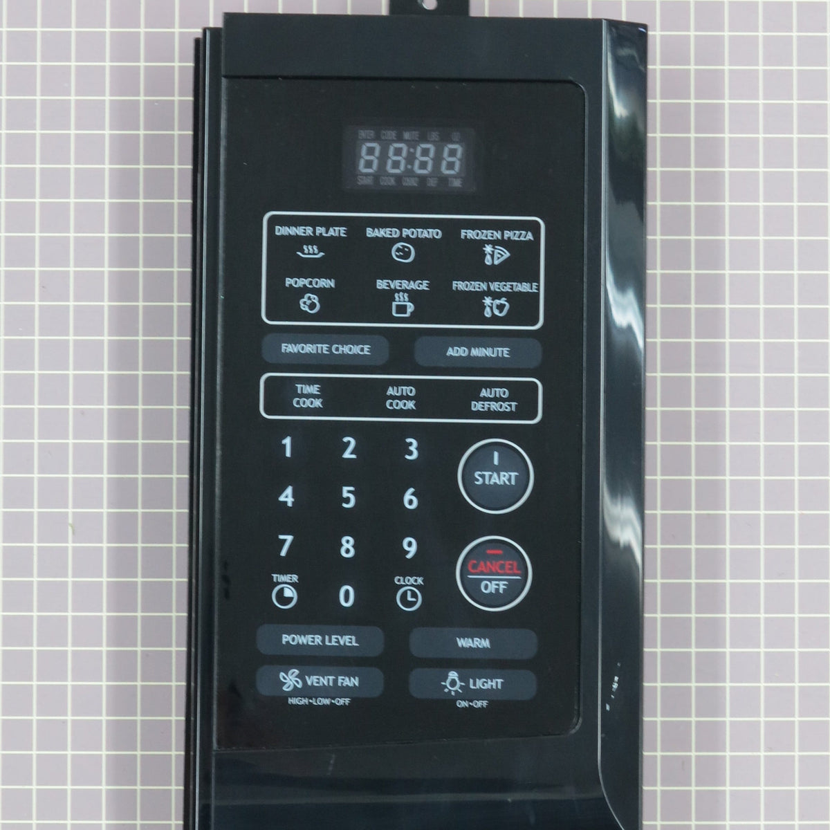 Control Panel (Complete) PKCPSWF200B – Appliance Depot