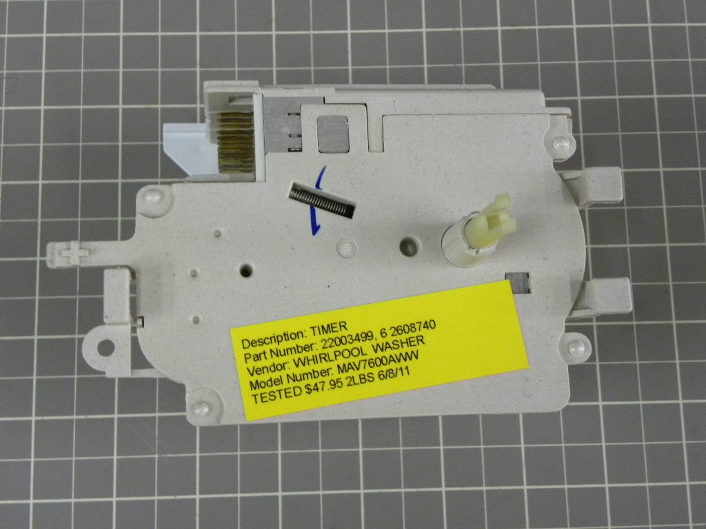Whirlpool Washer Timer 22003499 – Appliance Depot