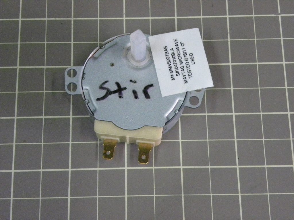 Whirlpool Microwave Drive Motor DE31-00040A – Appliance Depot