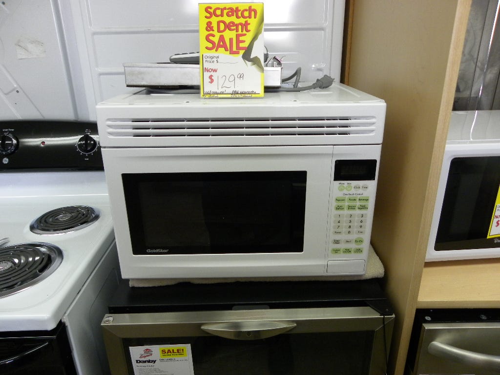Goldstar Wall Mount Microwave MV-1304W – Appliance Depot