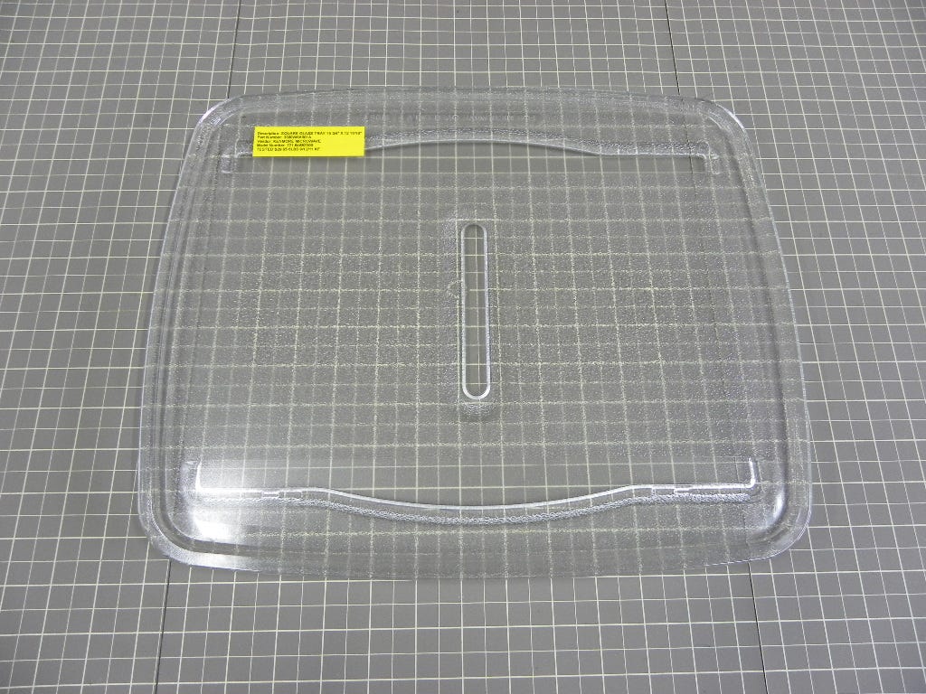 Square Glass Tray (15 3/4" x 13") 3390W0A001A – Appliance Depot