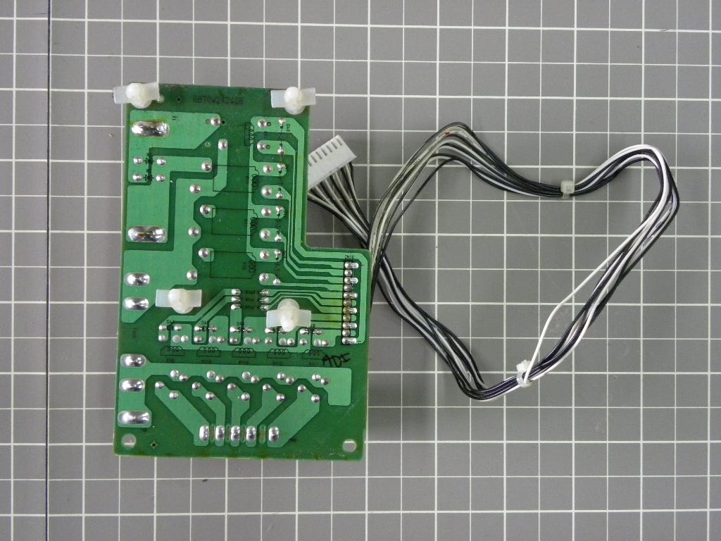 GE Microwave Relay PCB WB27X10914 – Appliance Depot