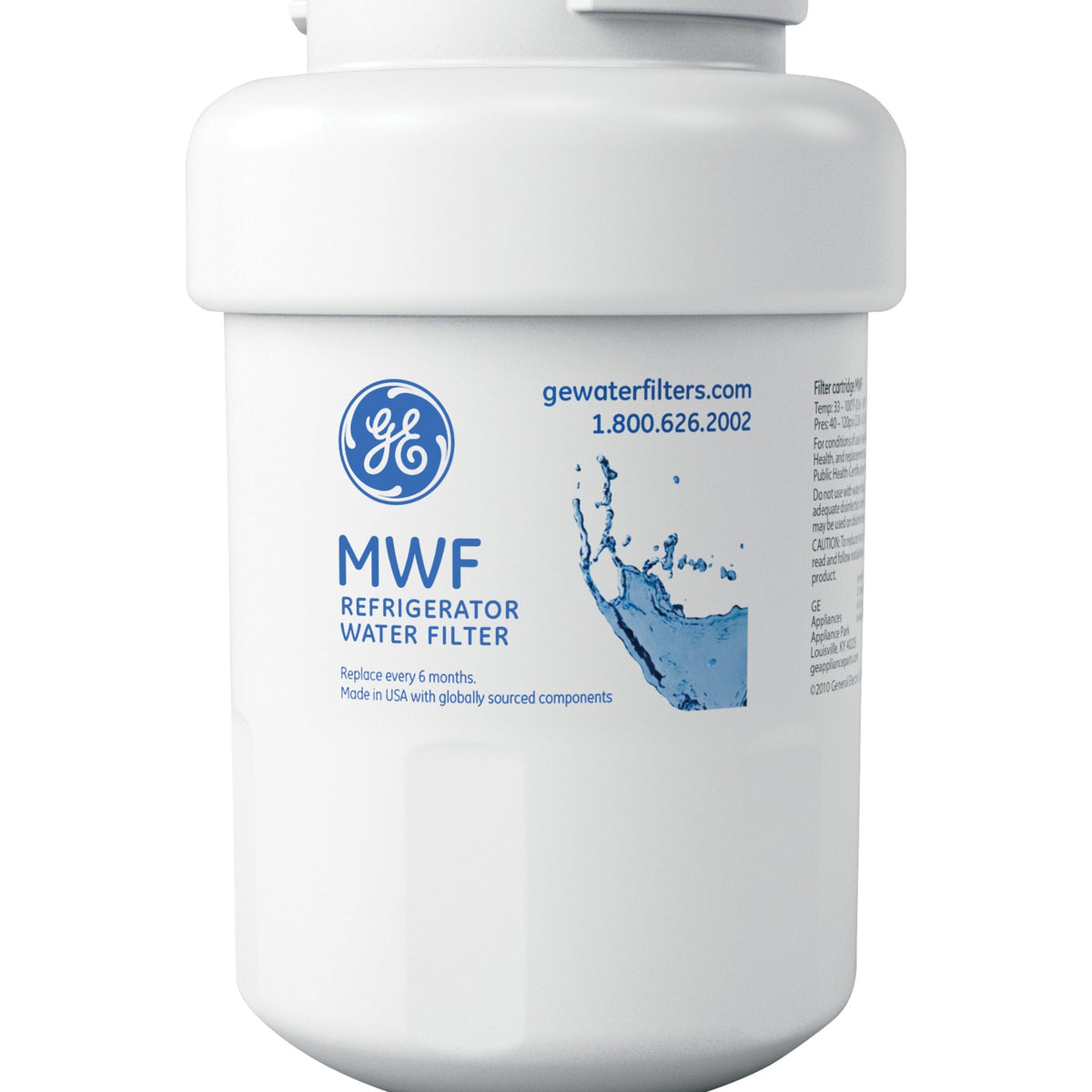 GE® Refrigerator Water Filter MWFP – Appliance Depot