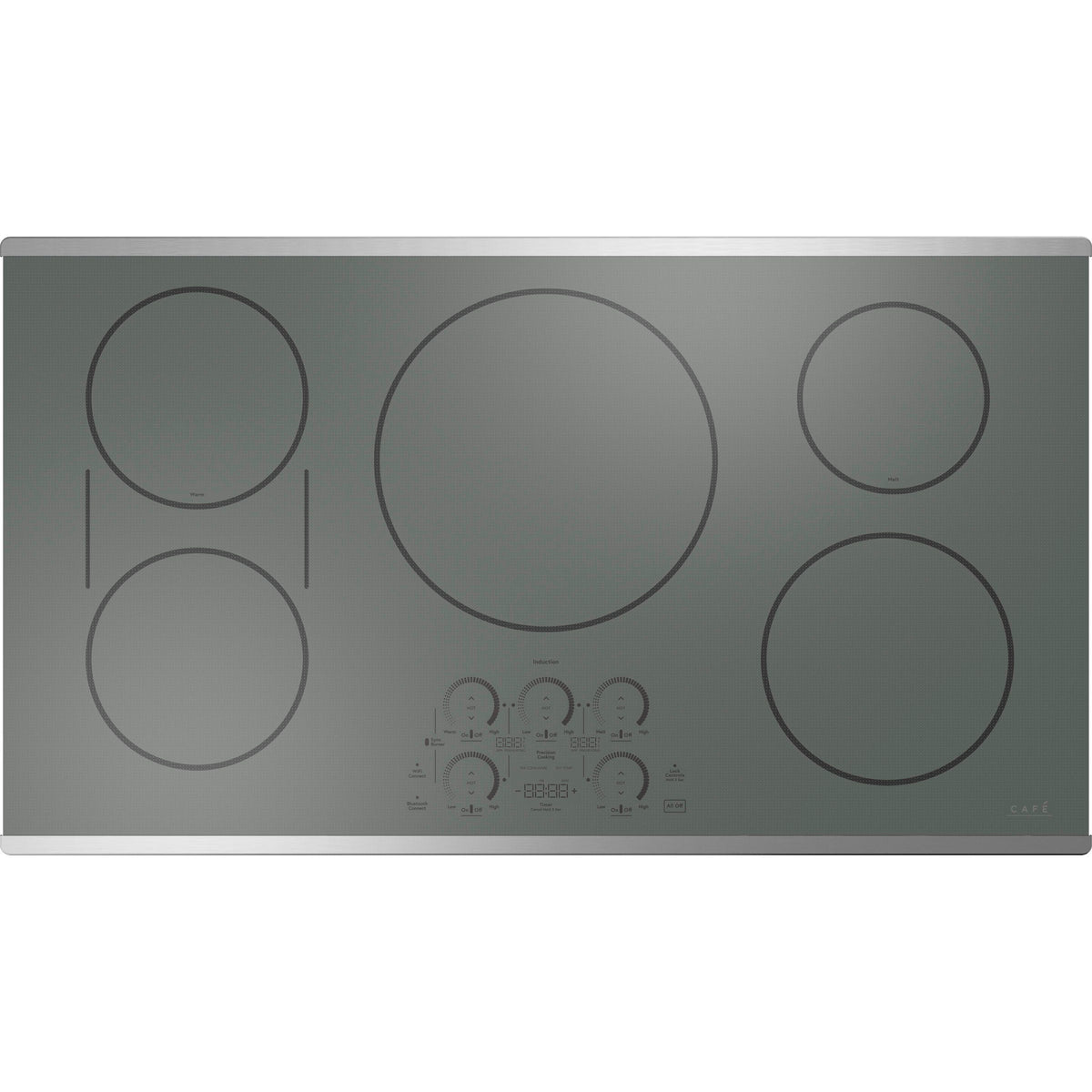 Café Series 36" Built-In Touch Control Induction Cooktop CHP90362TSS ...