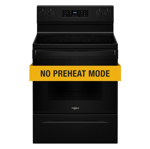 Whirlpool 30-inch Electric Range with Steam Clean WFES3330RB ...