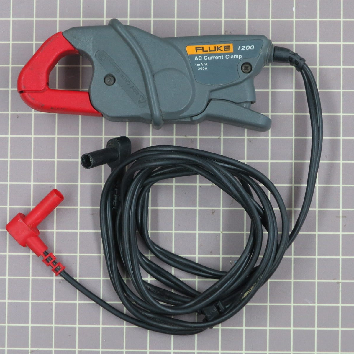 Fluke I 200, AC Clamp OnCurrent Probe, 1 to 200A – Appliance Depot
