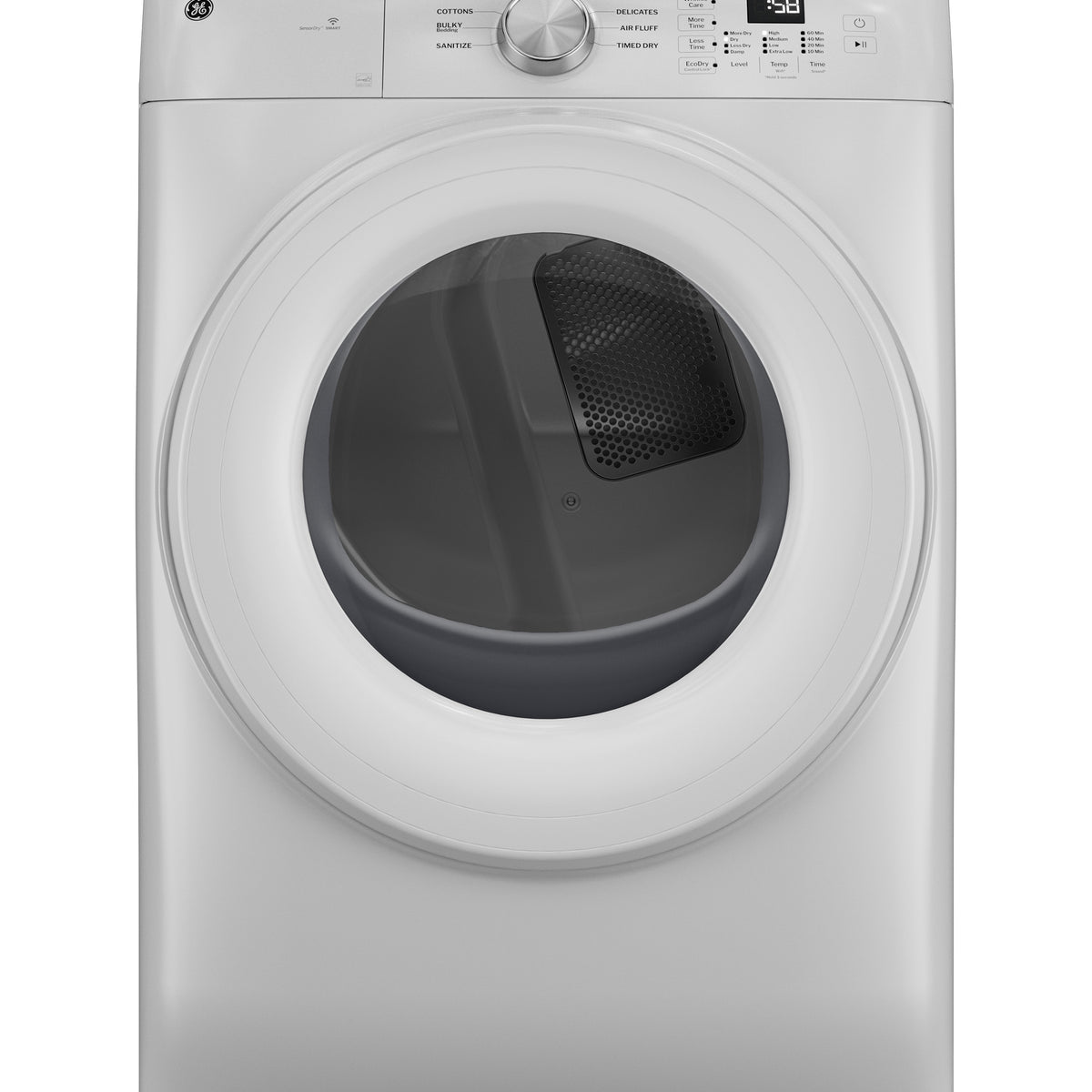 GE® ENERGY STAR® 7.8 cu. ft. Capacity Smart Front Load Gas Dryer GFD35 ...